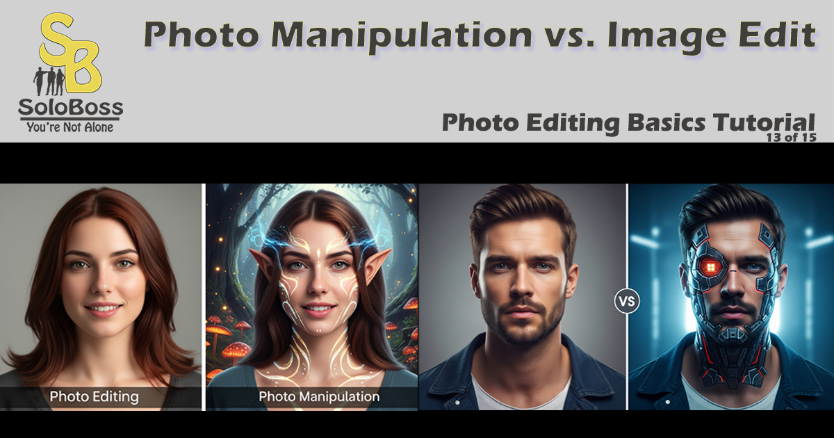 Photo Editing Basics Tutorial: Manipulate and Edit Images