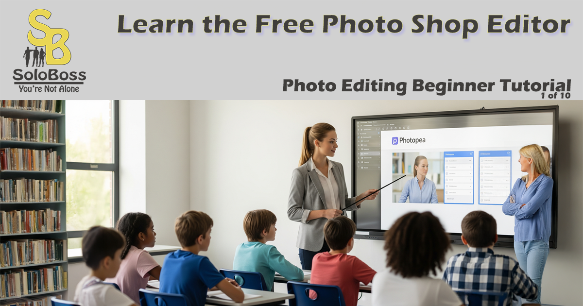 Beginner Photopea Tutorial: Learn the Free Photo Shop Editor